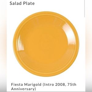 Fiesta | Kitchen | Fiesta Marigold 5 Piece Place Setting Vintage 75th ...